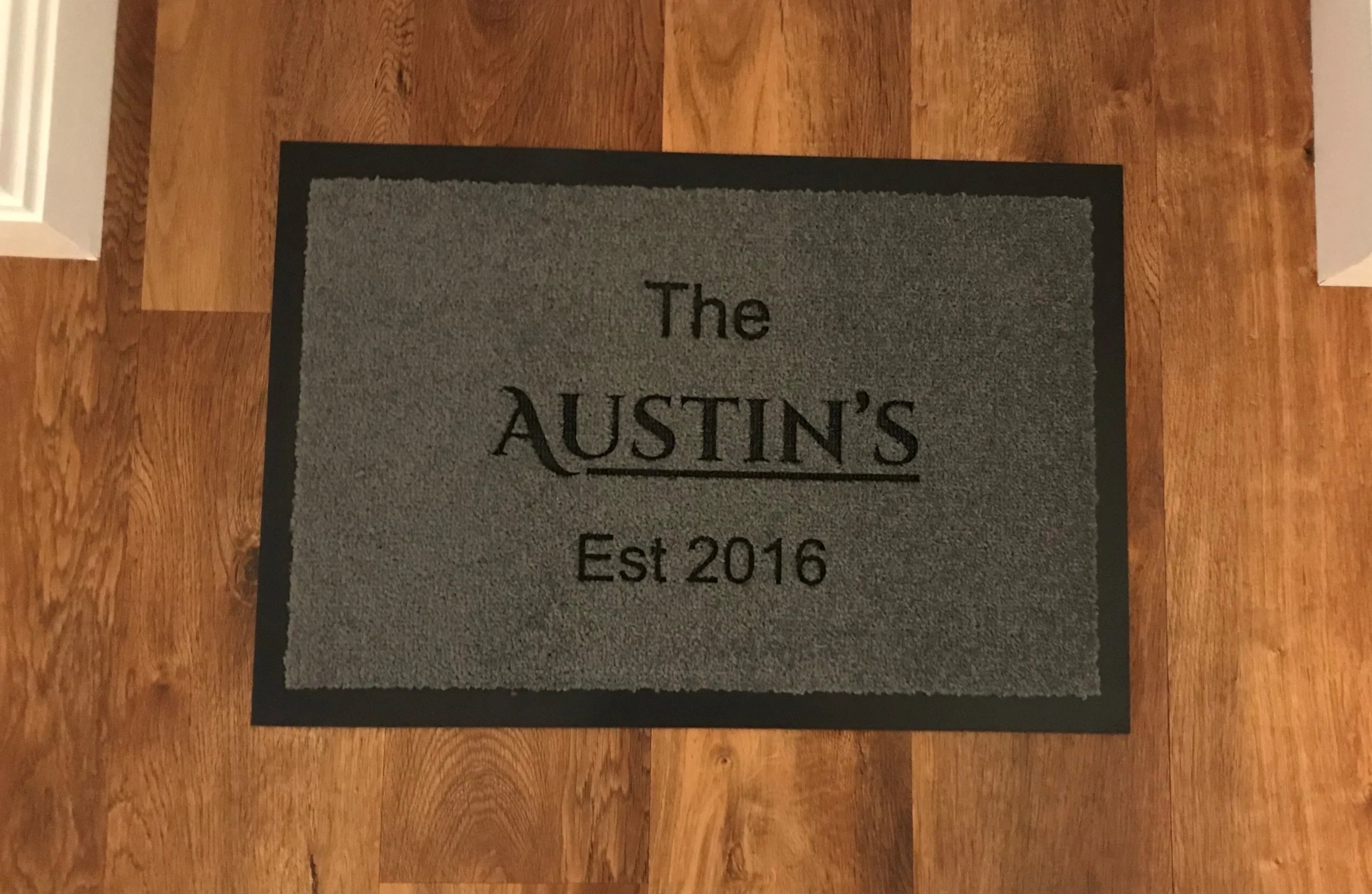 Personalised Door Mats – Mr Plaques