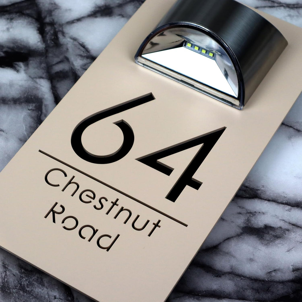 Bellissima LED A4 House Sign (MANY COLORS TO CHOOSE FROM) – Mr Plaques