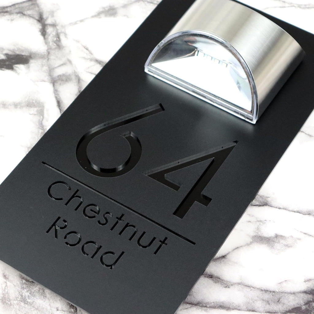 Bellissima LED A4 House Sign (MANY COLORS TO CHOOSE FROM) – Mr Plaques